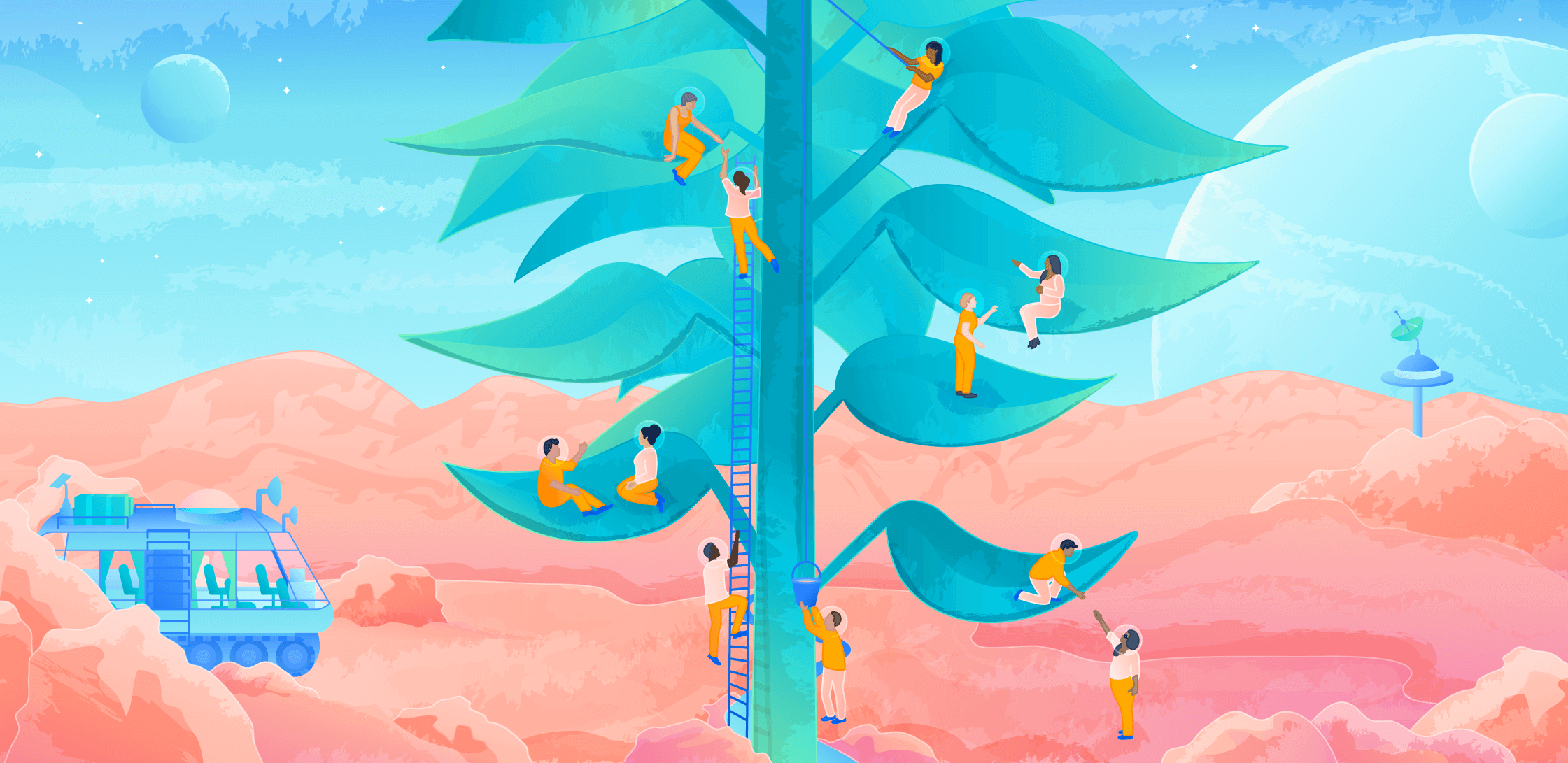 Transformational Leader Cartoon