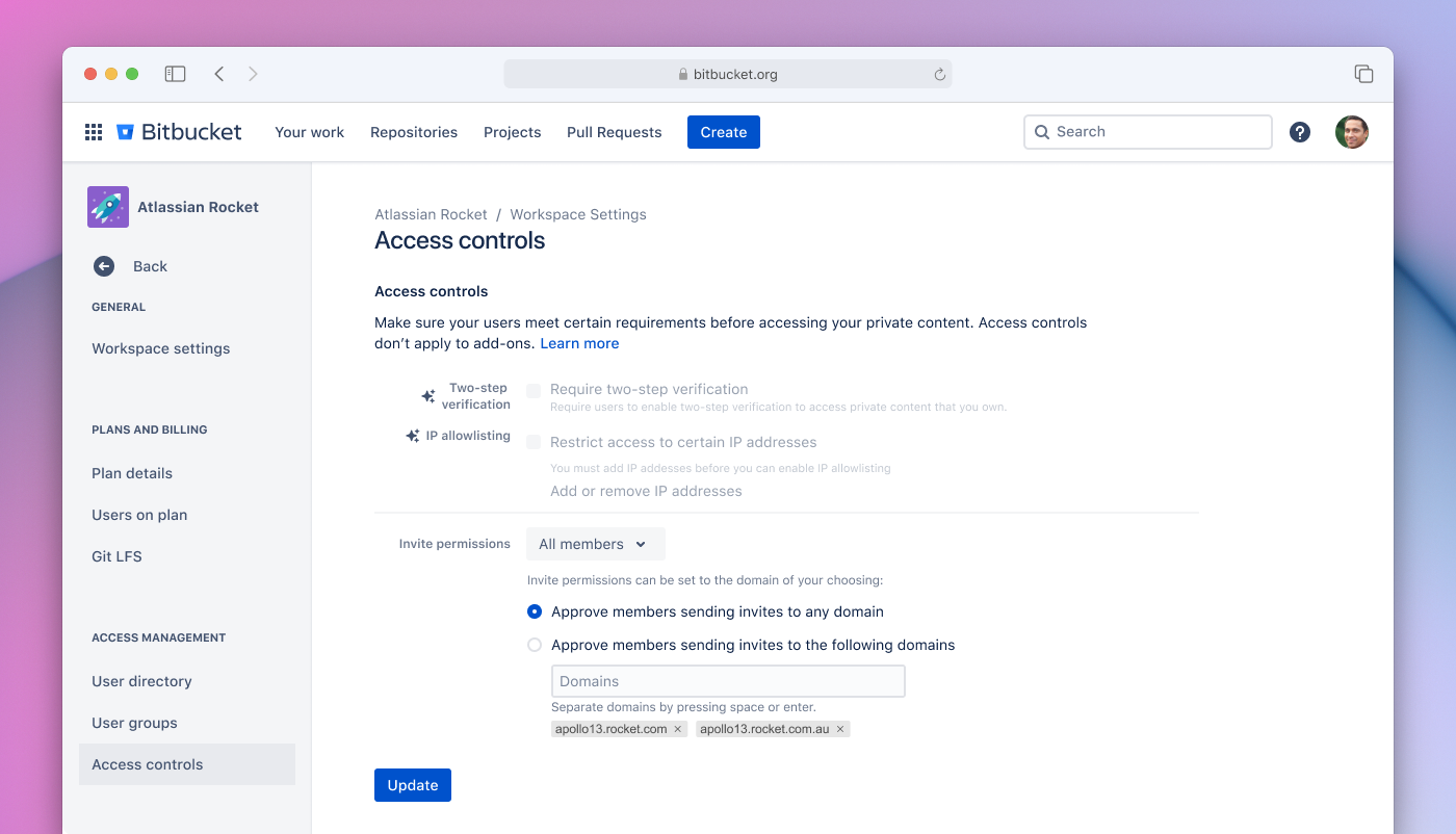 Launching increased transparency and control for workspace invitations ...